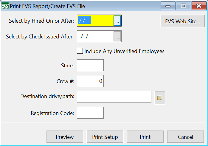 Social Security # Verification Report