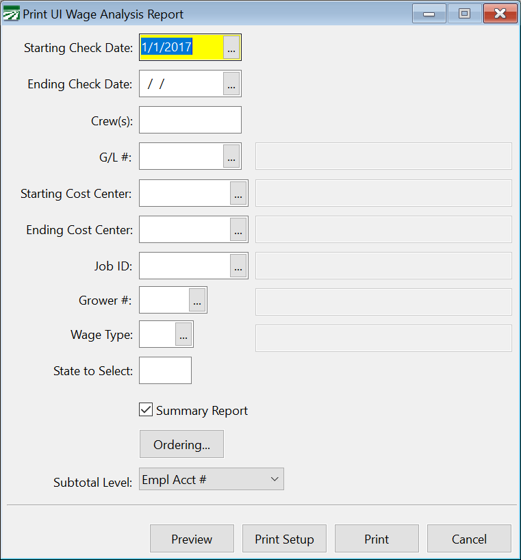 UI Wage Analysis Report
